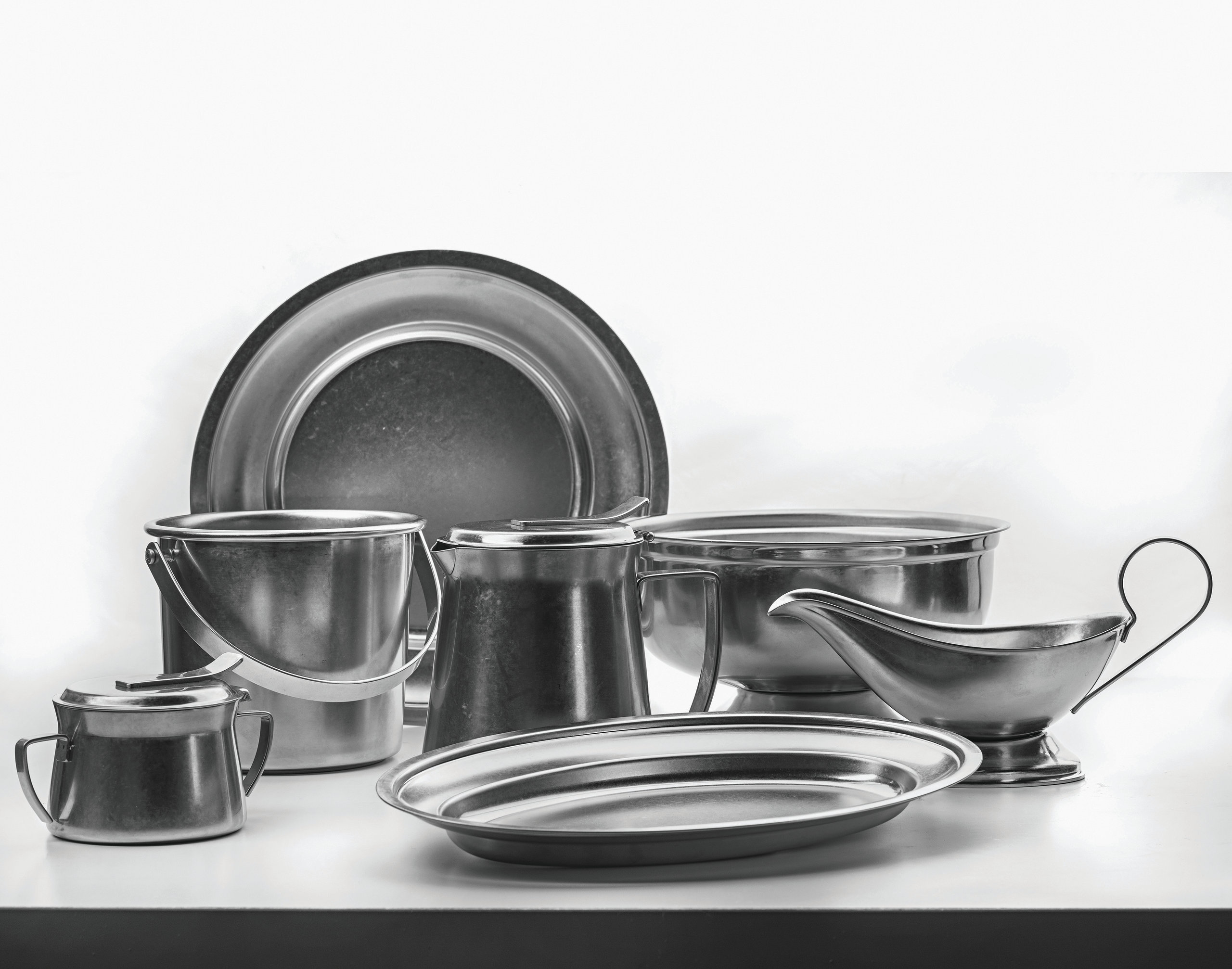 Original Vintage Butter Dish Pewter - Contemporary - Butter Dishes - by ...