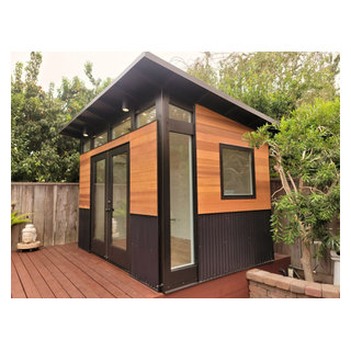 8x12 Signature Series "Zen Shed" - Midcentury - Garden Shed and ...