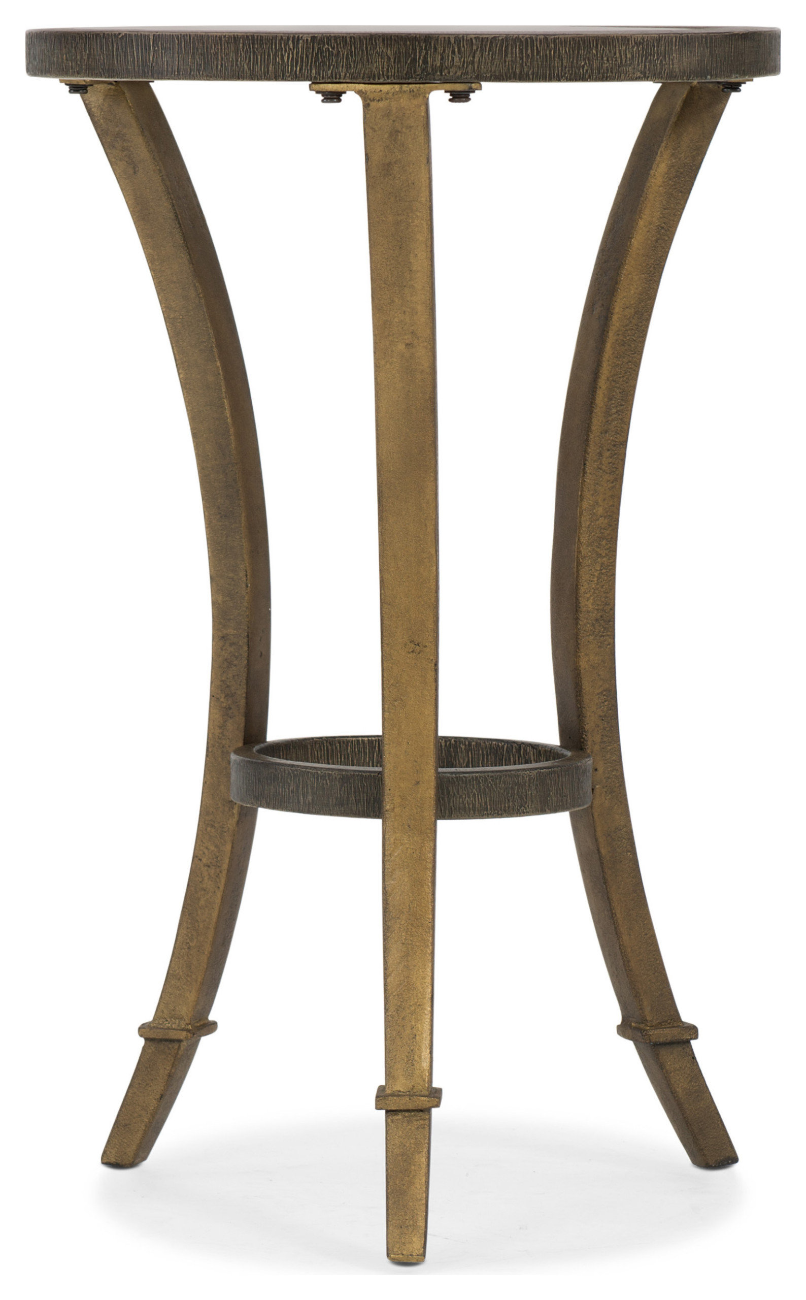 Round Accent Martini Table - Transitional - Side Tables And End Tables ...