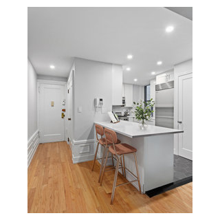 Upper West Side Kitchen And Bathroom Project - Contemporary - Kitchen ...