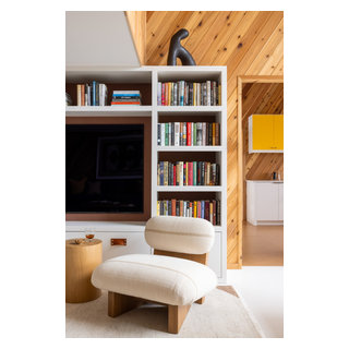 O'Brien Harris Mid-Century Reimagined - Midcentury - Family Room ...