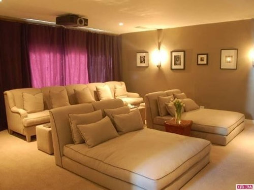 Movie theater and functional guest room | Houzz Forum