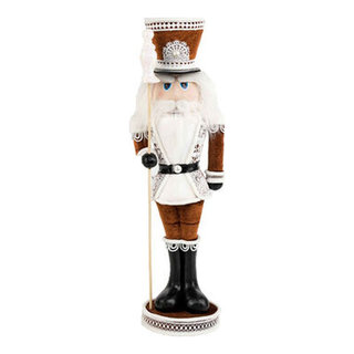 December Diamonds Gingerbread Village 16" Gingerbread Lace Nutcracker ...