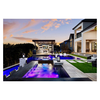 Leander | Award Winning Infinity Edge Luxury Pool - Modern - Pool ...