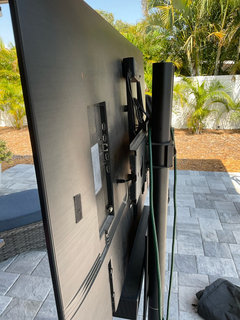how to mount outdoor TV | Houzz Forum