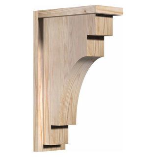 Mediterranean Corbel w/Backplate, 12"Dx20"H - Transitional - Corbels ...