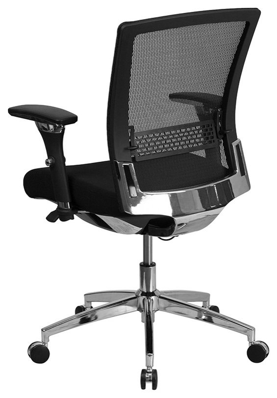 Intensive Use Black Mesh Multifunction Ergonomic Office Chair,Seat ...