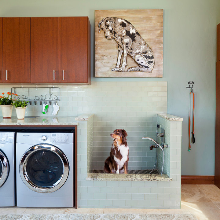 75 L-Shaped Laundry Room Ideas You'll Love - December, 2025 | Houzz