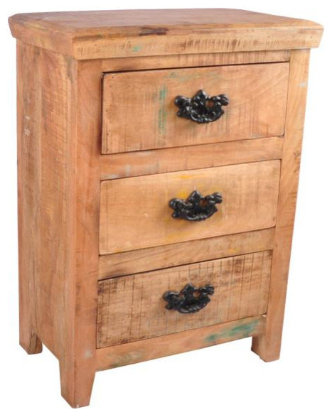 Reclaimed 3 Drawer Chest - Rustic - Accent Chests And Cabinets - by ...