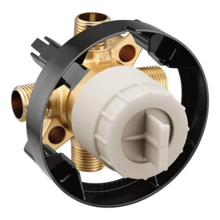 Moen U140CXS-PF M-CORE Tub/Shower Rough-In Valve w/ Stops, 1/2" CPEX w ...