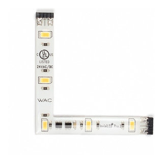 WAC InvisiLED Pro II 90 Degree Corner Tape Light, 2200K, Warm, 3 ...