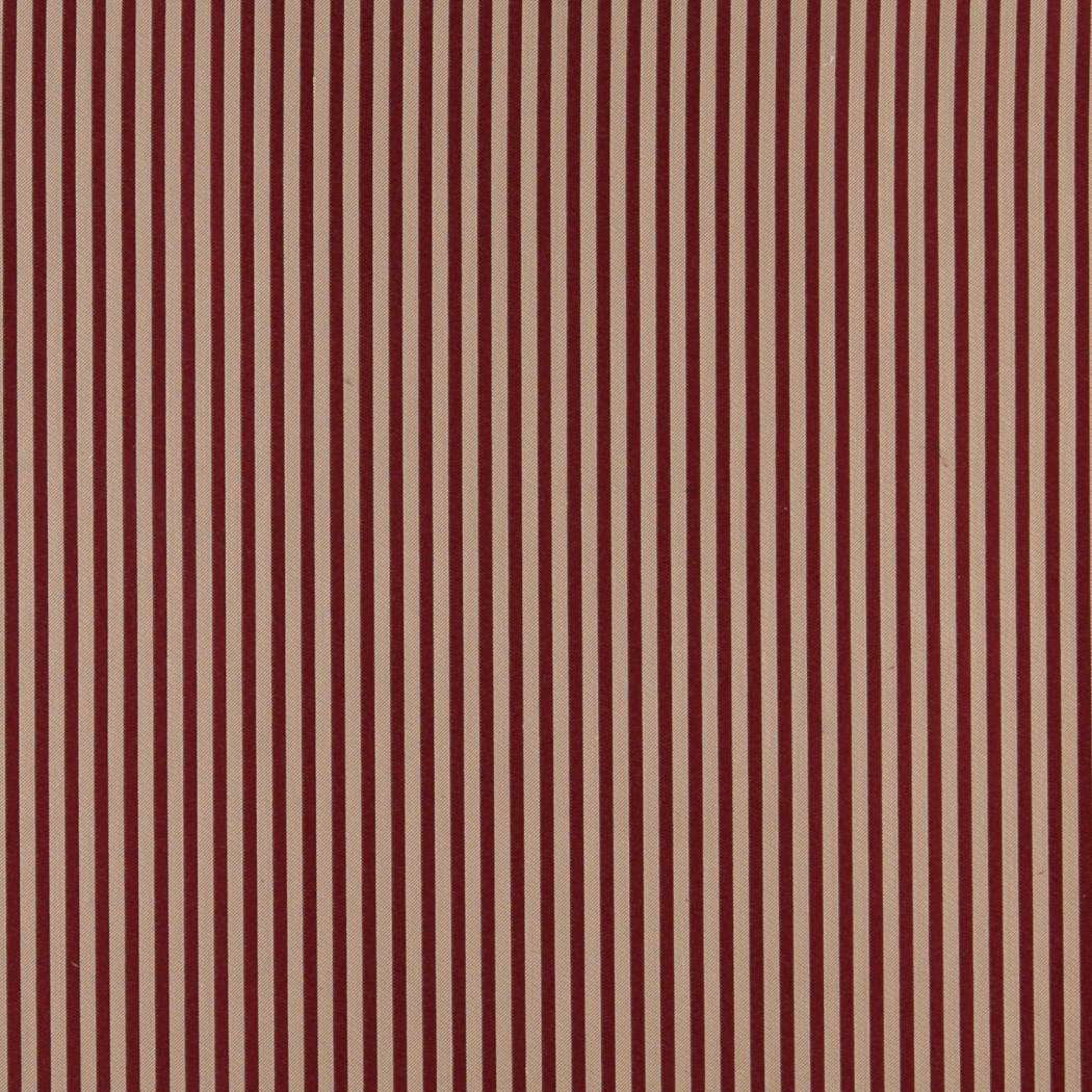 Burgundy And Beige Thin Striped Jacquard Woven Upholstery Fabric By The ...