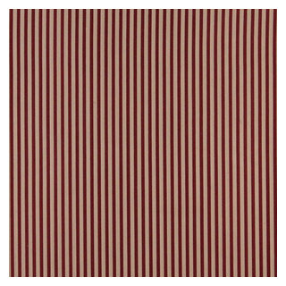 Burgundy And Beige Thin Striped Jacquard Woven Upholstery Fabric By The ...