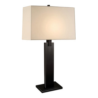 Monolith Table Lamp in Black Nickel - Transitional - Table Lamps - by ...