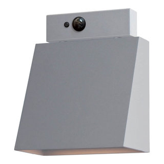 Maxim Lighting Pathfinder 7"H LED Outdoor Wall Light, Silver - Modern ...