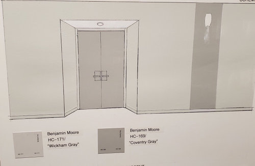 Condominium common hallways