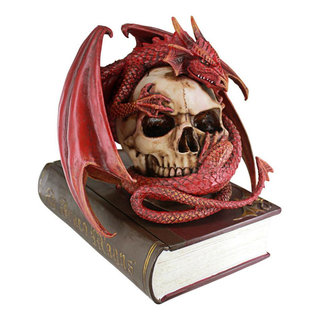 Design Toscano Blood Dragon Contemplation Box - Eclectic - Decorative ...