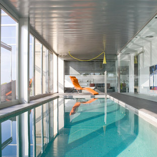 75 Beautiful Industrial Indoor Pool Pictures & Ideas - October, 2020 ...