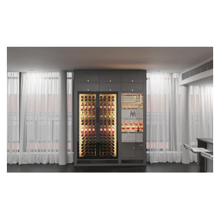 Built In Wine Fridge - Modern - Wine Cellar - London - by Vinomagna ...