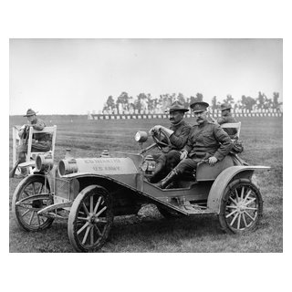 Hupp Motor Car Company Print, 16" x 24" - Contemporary - Prints And ...