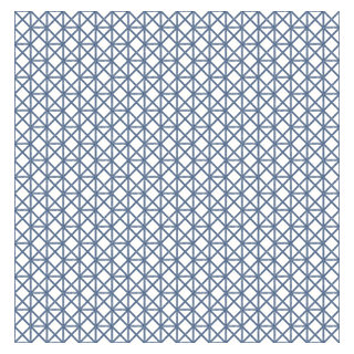 Lisbeth Blue Geometric Lattice Wallpaper, Sample, Swatch - Contemporary ...