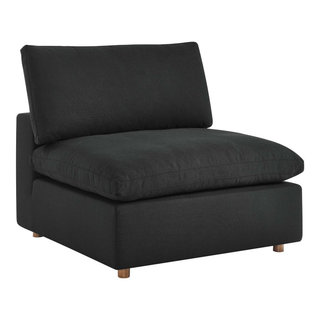 Commix Down Filled Overstuffed Armless Chair - Contemporary - Armchairs ...