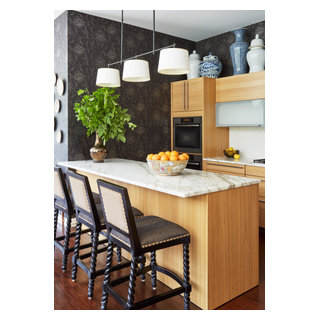 A Chicago Urban Eclectic in the Gold Coast - Contemporary - Kitchen ...