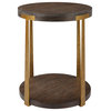 Uttermost Palisade Round Wood Side table - Contemporary - Side Tables And End Tables - by Modern ...