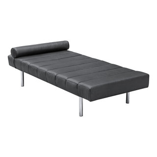 Modern Contemporary Design Living Lounge Sofabed Daybed Sofa, Black ...