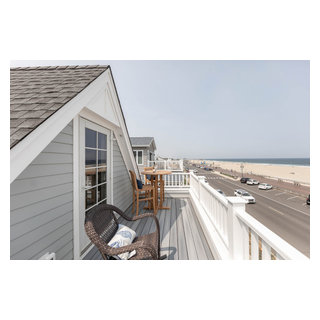 3 Balconies to Overlook the Beach - Beach Style - Balcony - New York ...