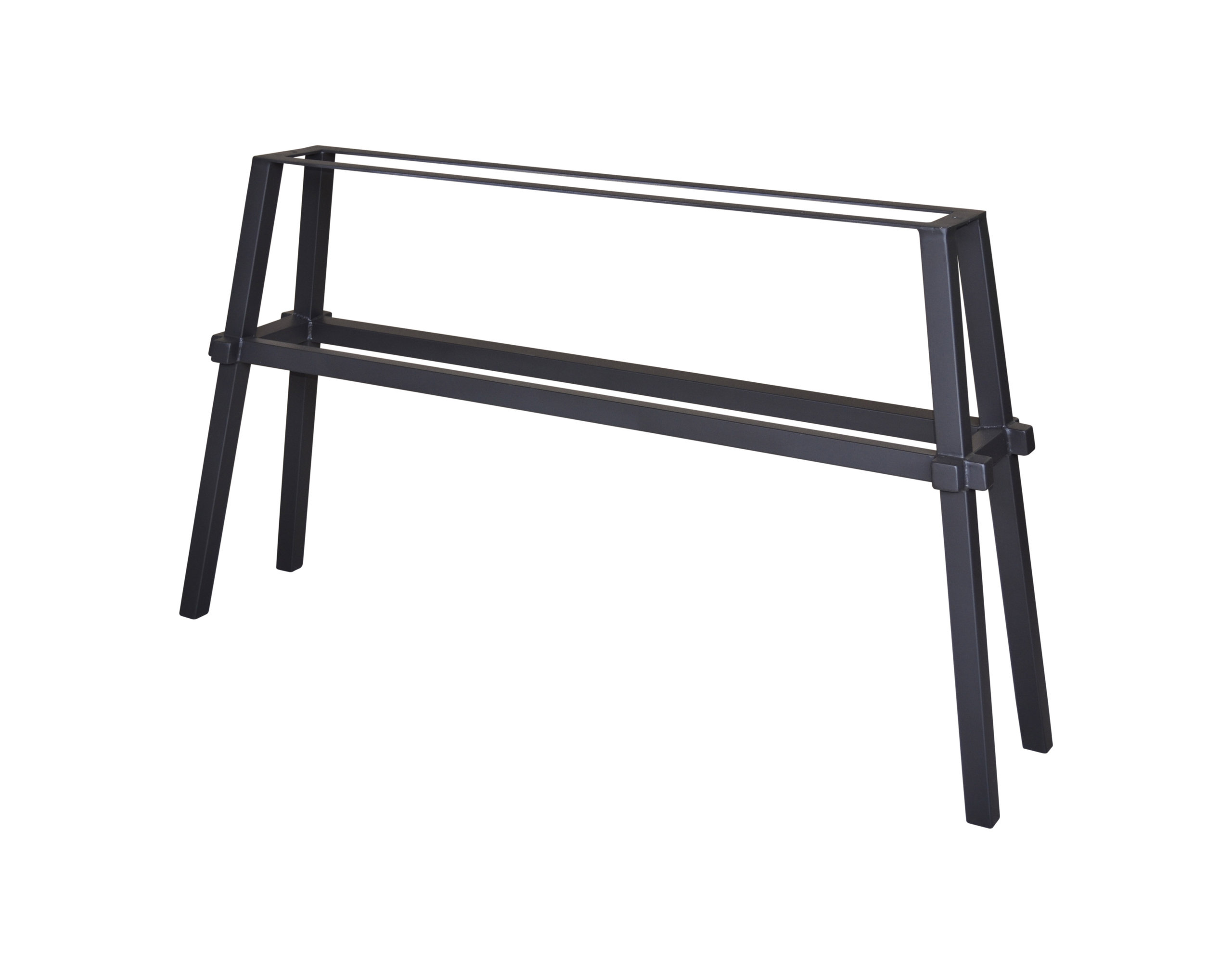 Tower Console Table Base - Rustic - Table Tops And Bases - by The Iron ...