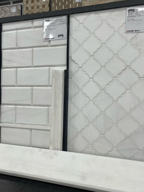 Bianco tile grout