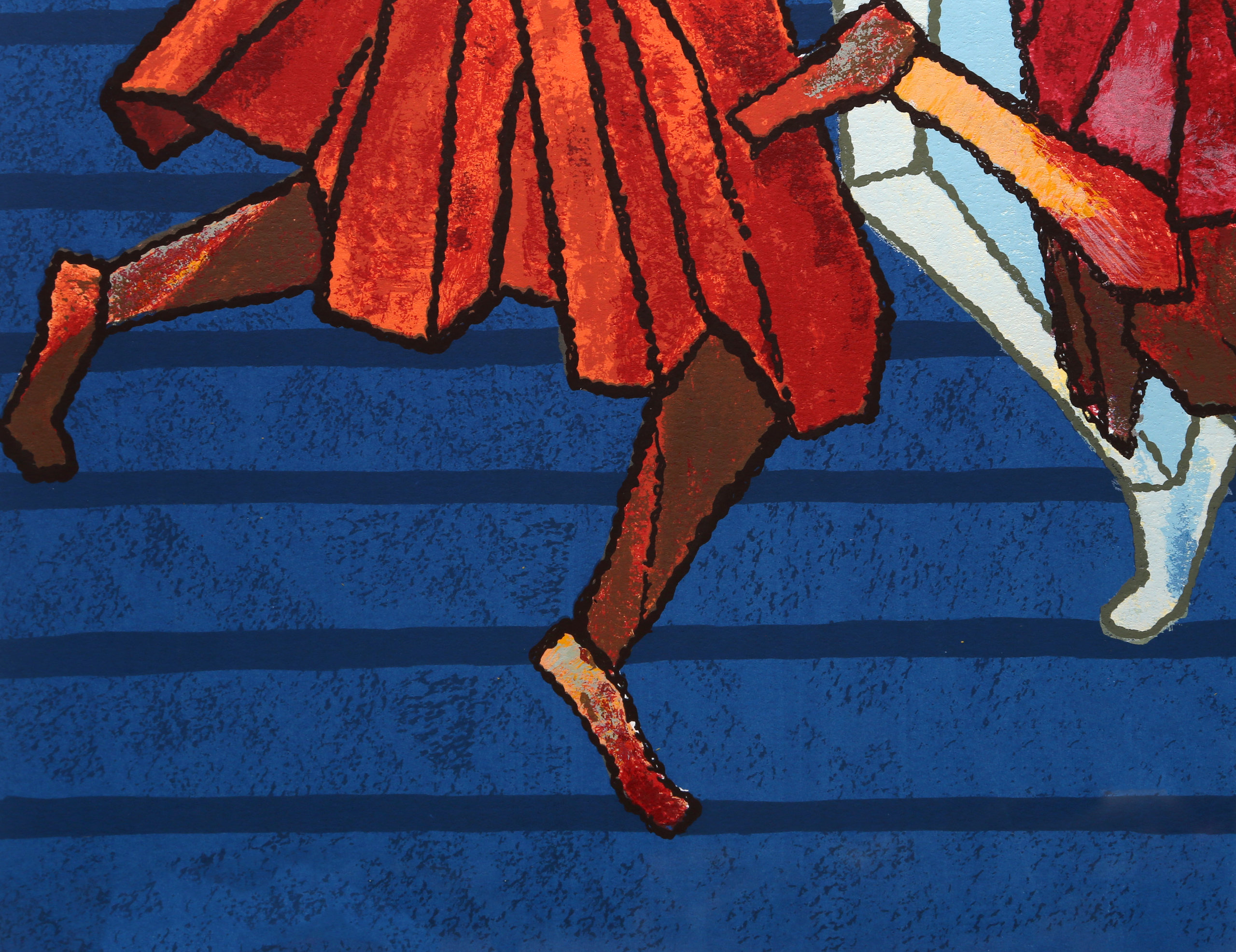 The Horah Dance, Chaim Goldberg - Contemporary - Fine Art Prints - by ...