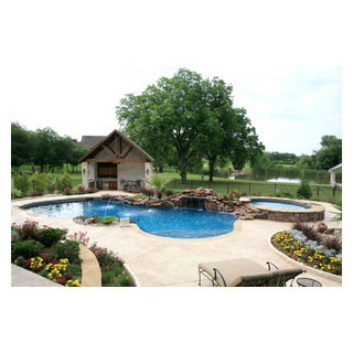 Freeform Pool Design - Pool - Dallas - by Fort Worth Custom Pools | Houzz