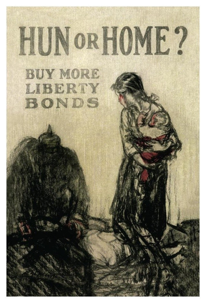 "WWI: Hun or Home?" Digital Paper Print, 14"x20", 14"x20 ...