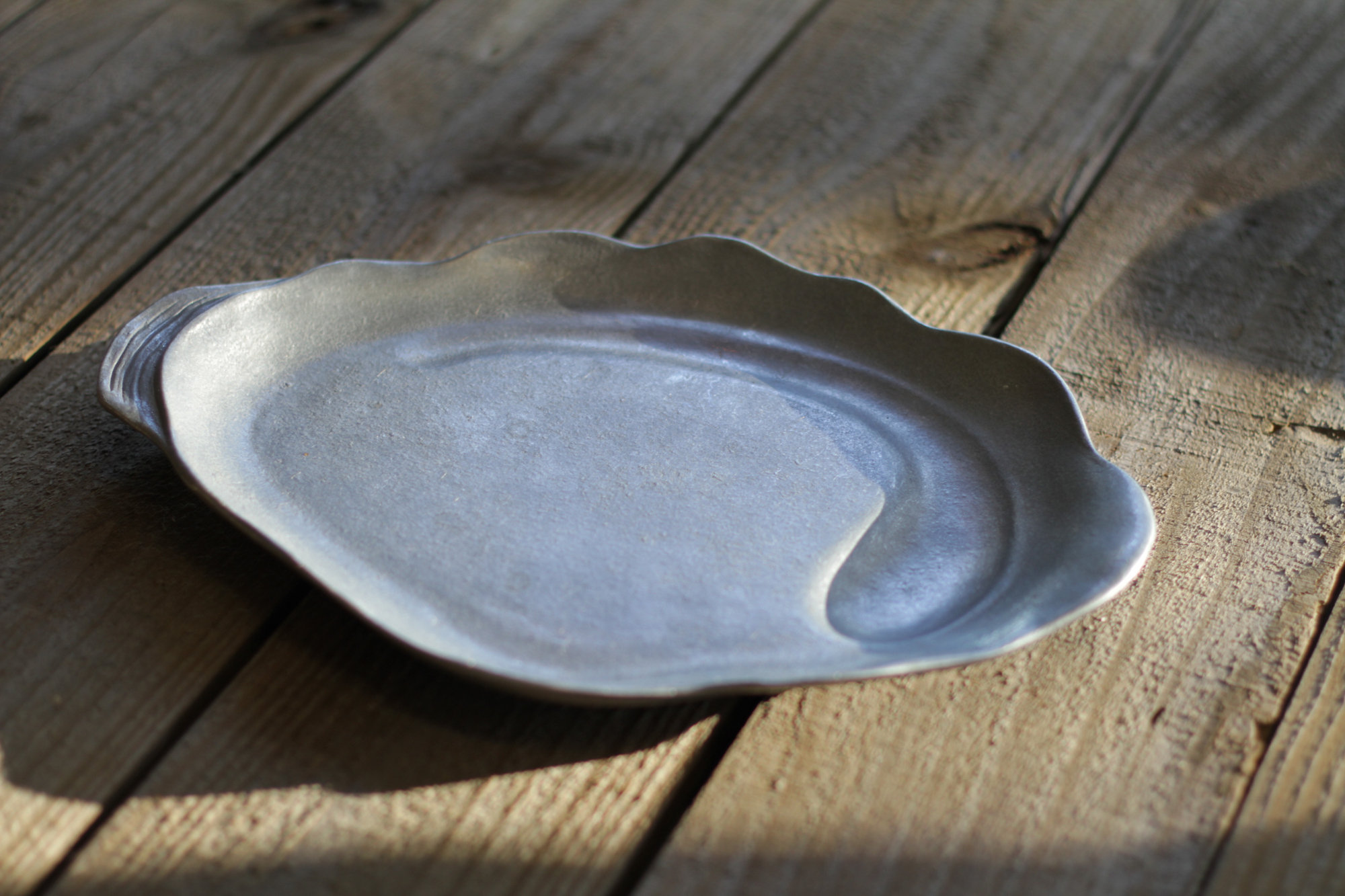 The Oyster Bed Aluminum 13.25 Inch The Steak Bed Scalloped Oval Sizzler ...