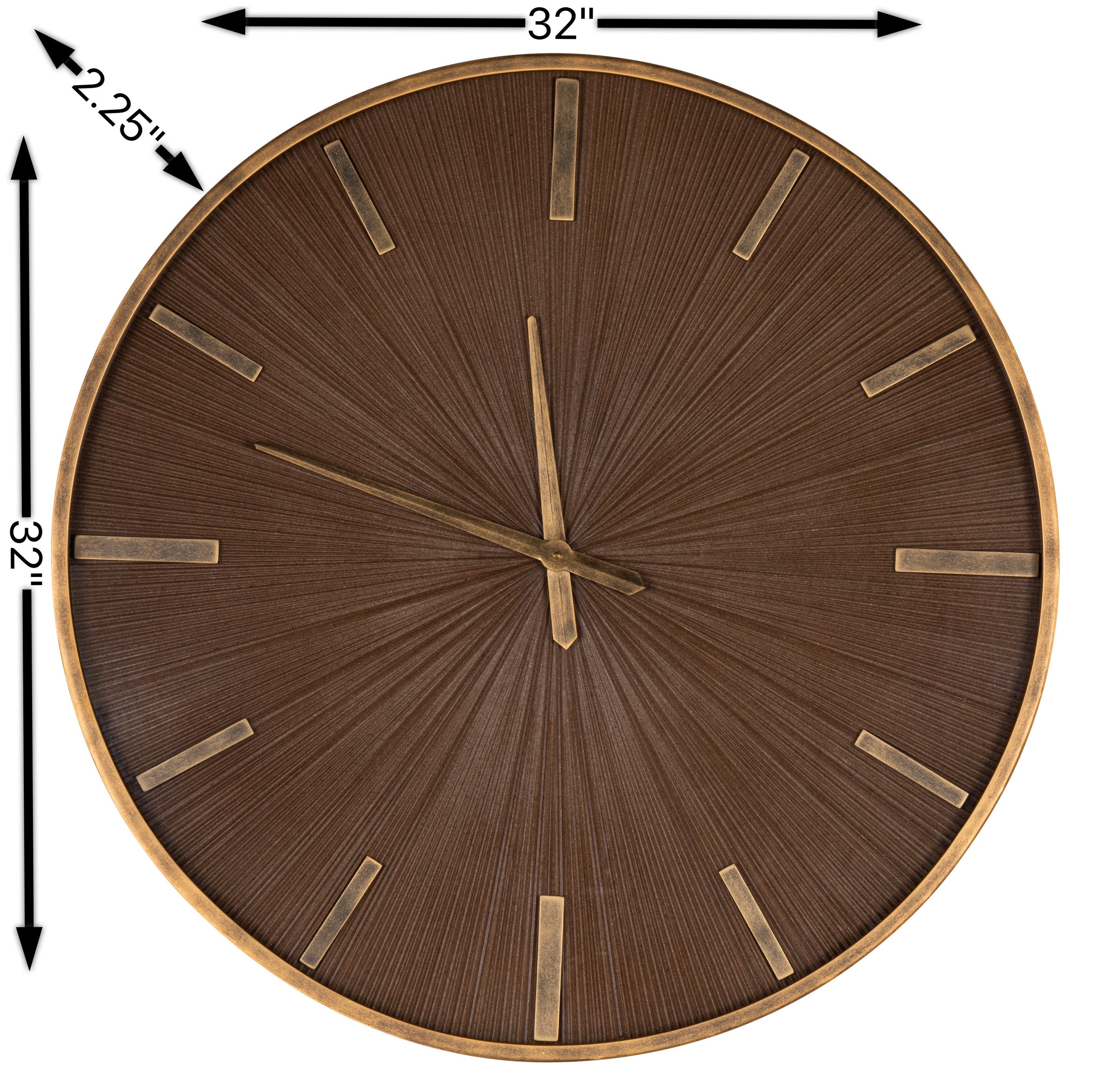 Ashland Clock - Transitional - Wall Clocks - by Cooper Classics | Houzz