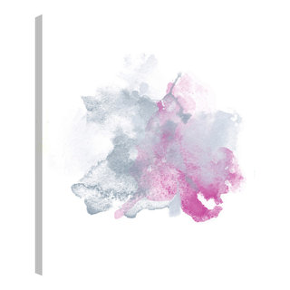 "The Unfolding Shape" Painting Print on Canvas, 24"x24" - Contemporary ...