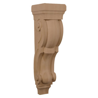 Capistrano Mission Corbel, Rubberwood, 2 1/2"Wx2 3/4"Dx4 1/2"H, 4-Pack ...