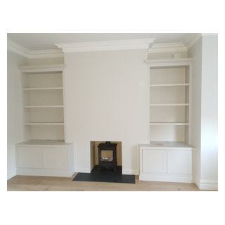 Lounge, Alcove Units and Wall Panelling - Living Room - Other - by Nook ...