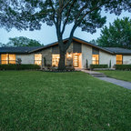 Ranch Reinvented - Midcentury - Exterior - Houston - by RD Architecture ...