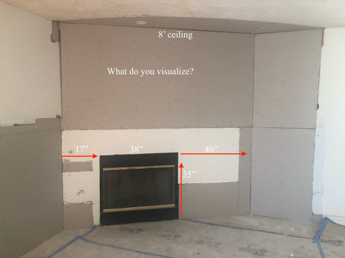 Now what do I do with this offset fireplace?