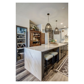 Mixing the old with the new - South West kitchen - Contemporary ...
