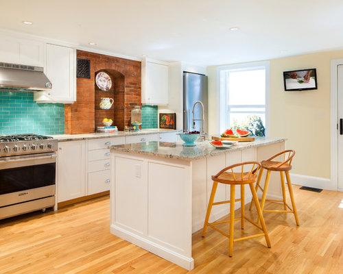 Turquoise Kitchen Backsplash Ideas, Pictures, Remodel and Decor