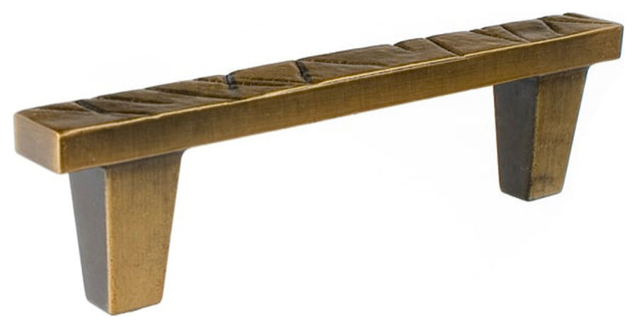 Du Verre DVJG04 Jeff Goodman 3" Center to Center Textured - Transitional - Cabinet And Drawer ...