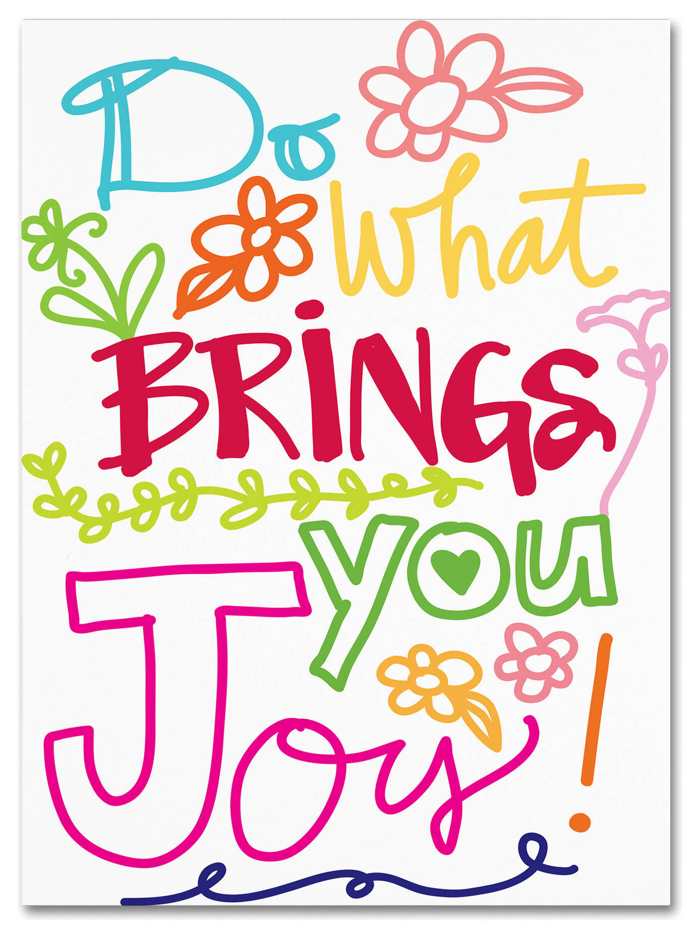 Elizabeth Caldwell 'Find Joy' Canvas Art, 18"x 24" - Contemporary ...
