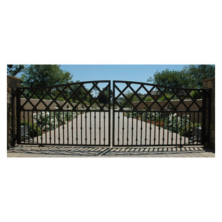 Custom Driveway Gates from our Ornamental Collection - Mediterranean ...
