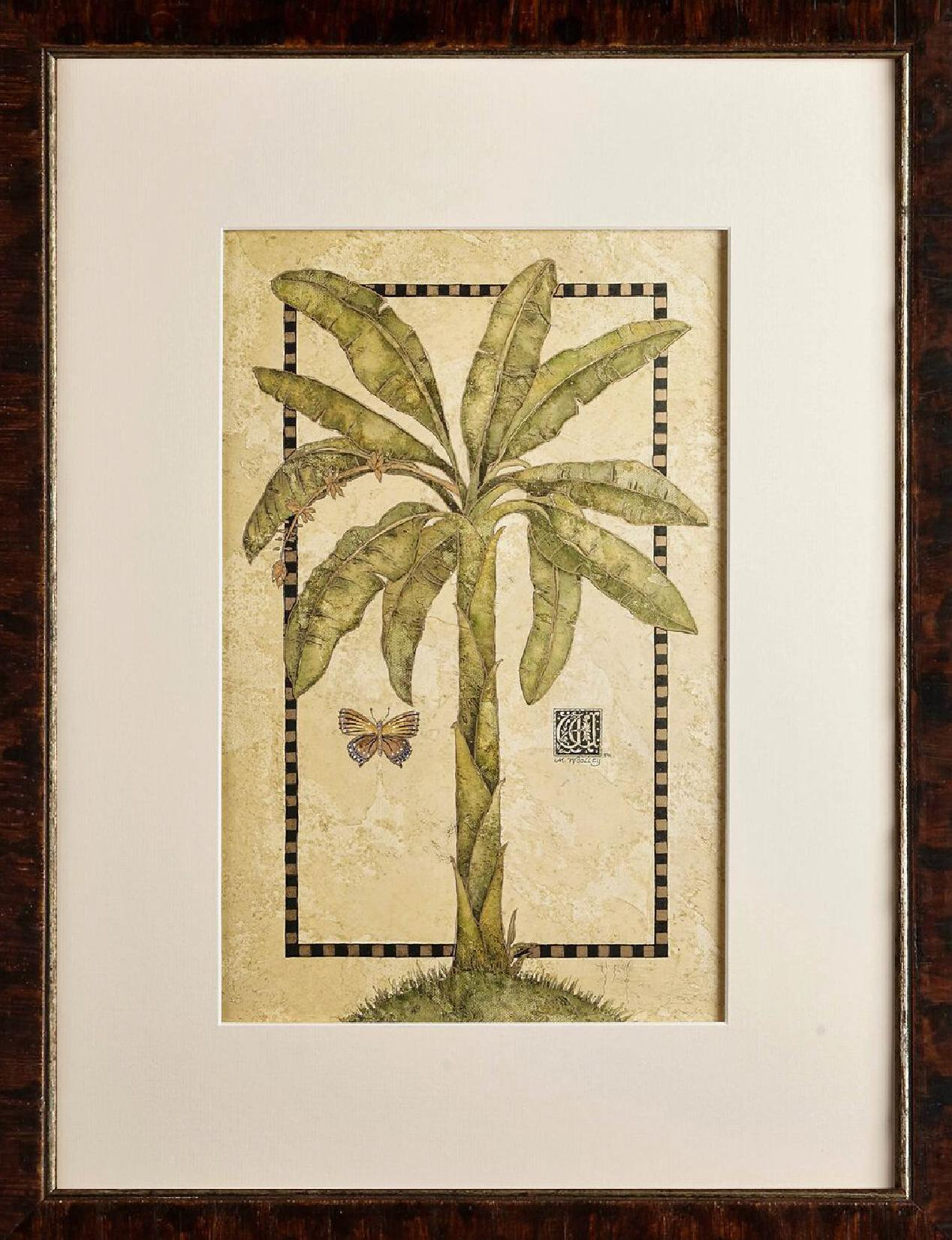 Tropical Banana in Ralph Lauren Tortoise Artwork - Tropical - Prints ...