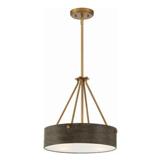 Designers Fountain D228M-16P-OSB Erba, 3 Light Pendant 15.25 In and 16 ...