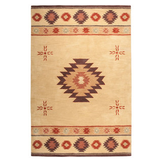 Rizzy Home Southwest SU2007 Rug, 2'6"x8', 5'x8' - Southwestern - Area ...